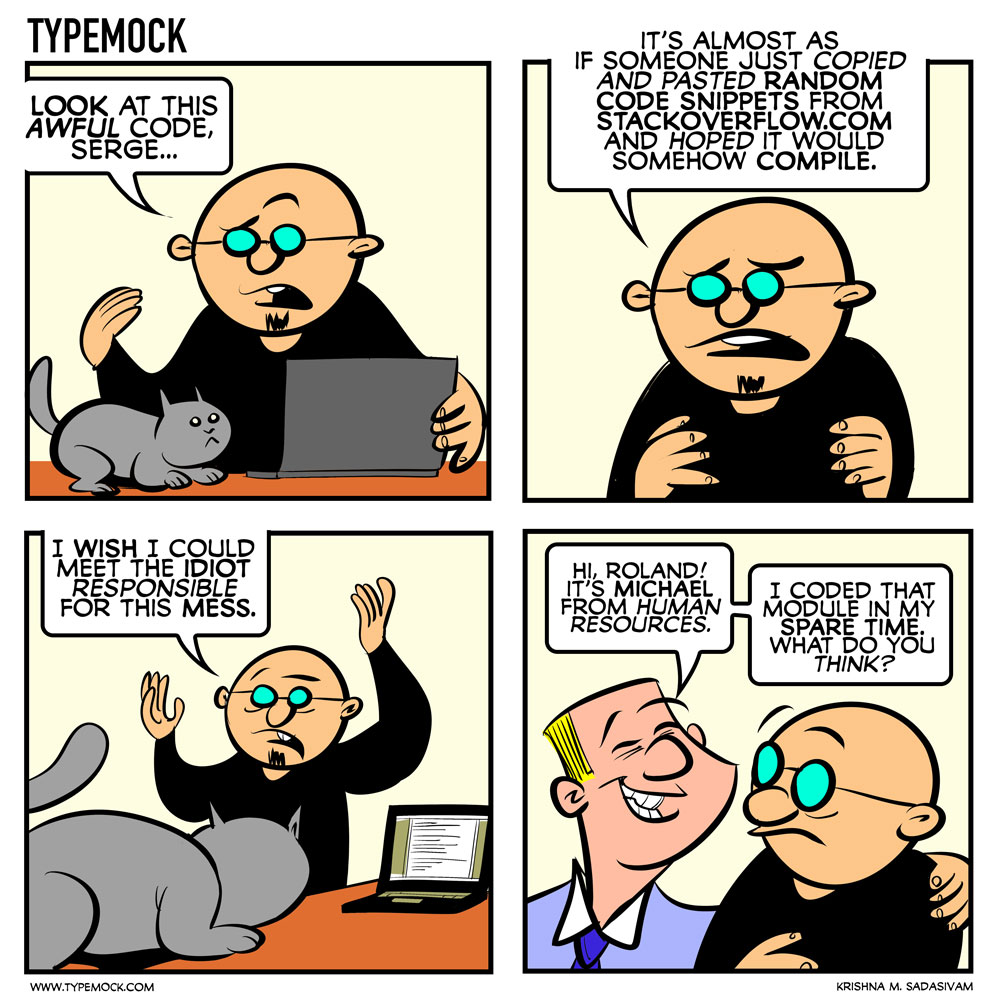 The Good, the Bad and the Ugly Programmer - Typemock