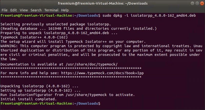 Thank You for Downloading Isolator++ Professional for Linux - Typemock
