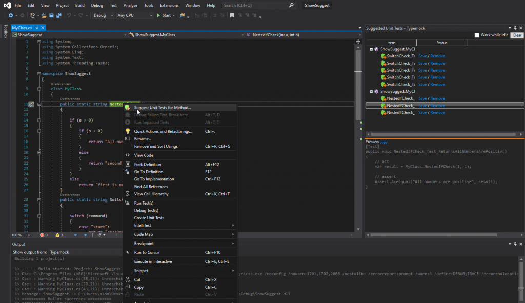 Tools C# Developers are Thankful For - Typemock